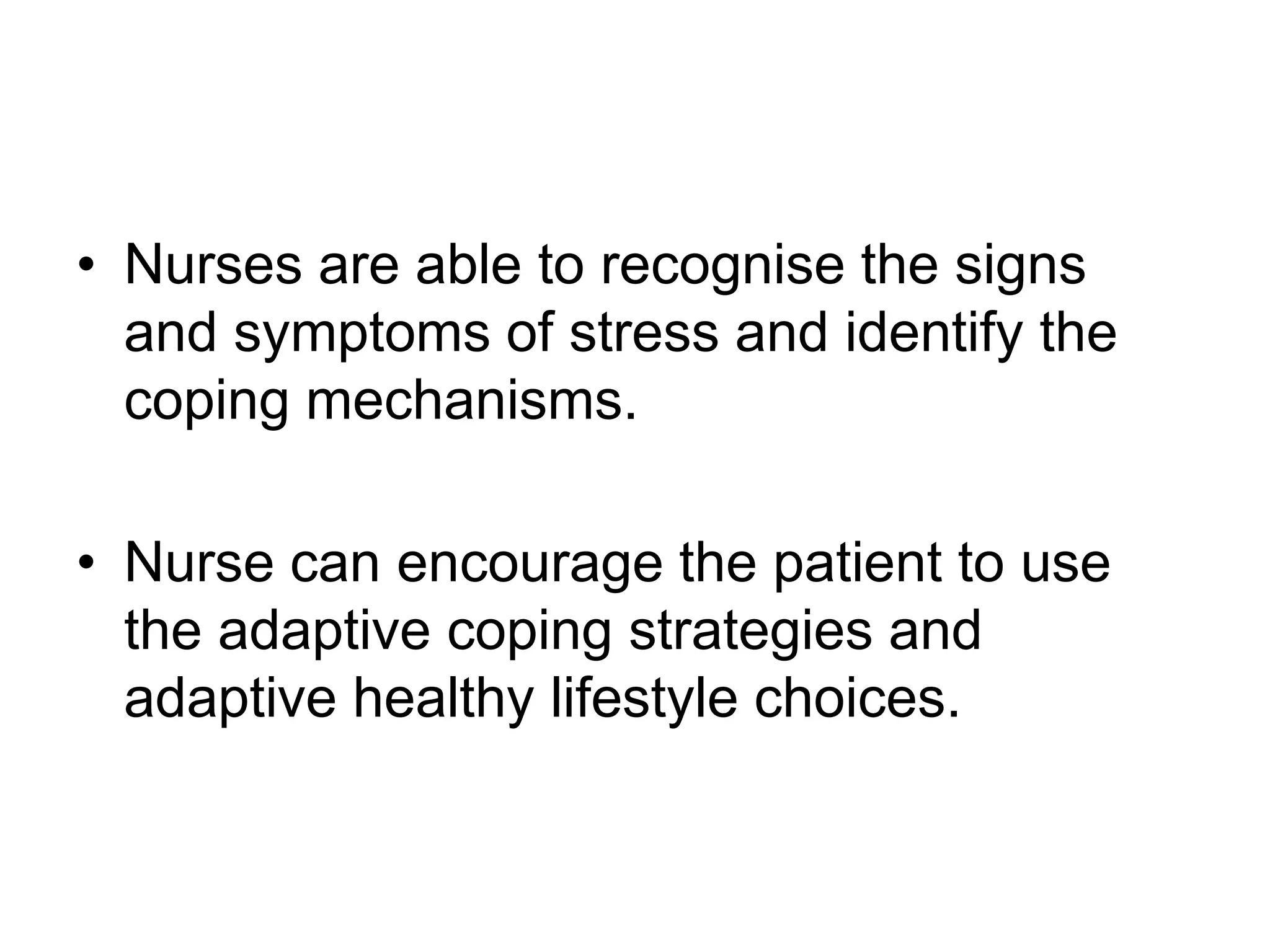 Psychology unit iv -stress | PPTX