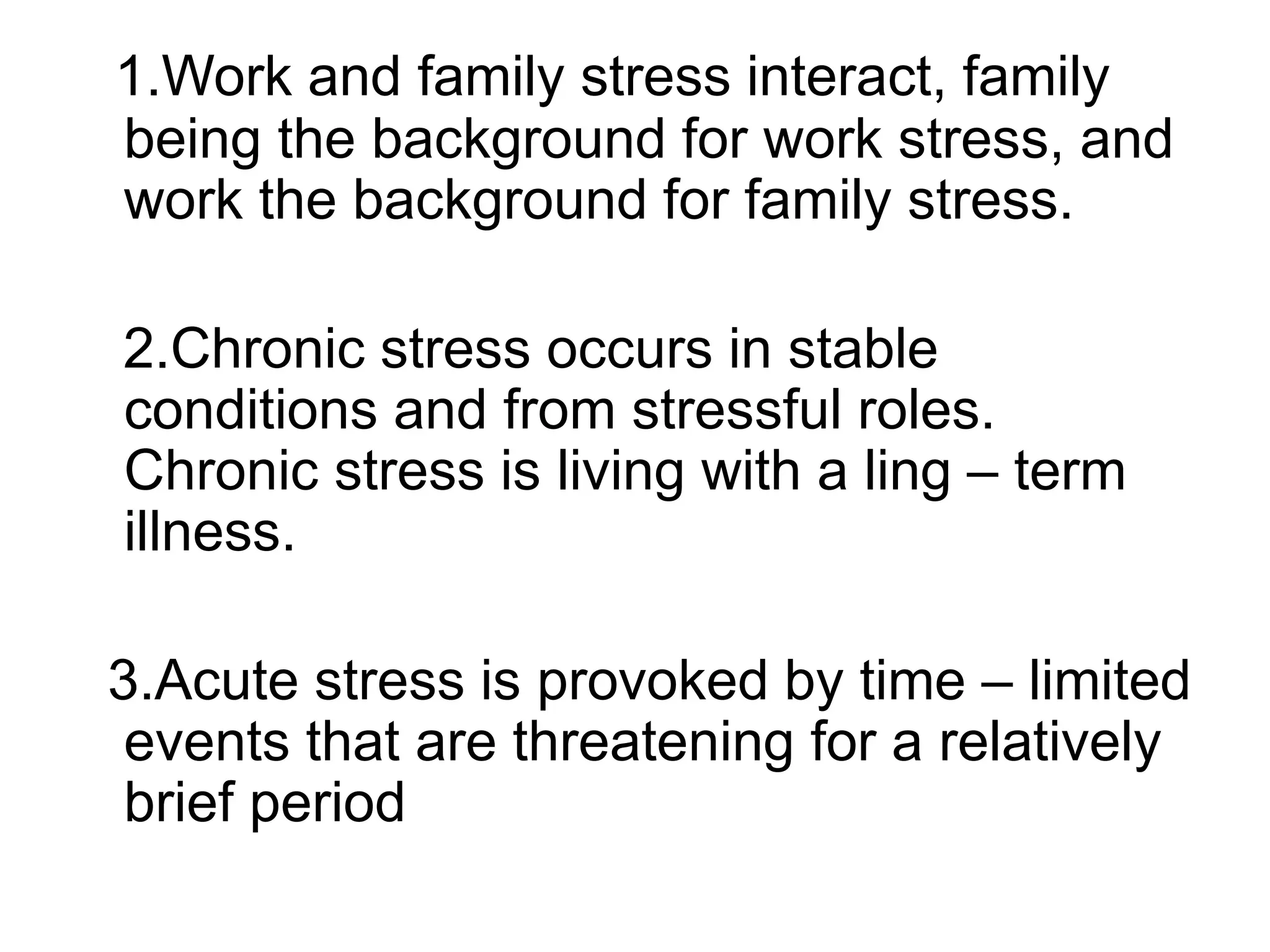 Psychology unit iv -stress | PPTX