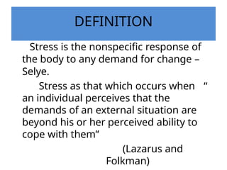 behavioral psychology-stress &cope-.pptx