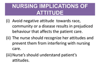 Psychology unit iv attitude | PPTX