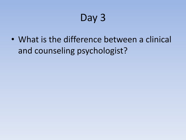 Psychology warm ups | PPT