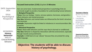 Psychology Contemporary Perspectives in Psychology.pptx
