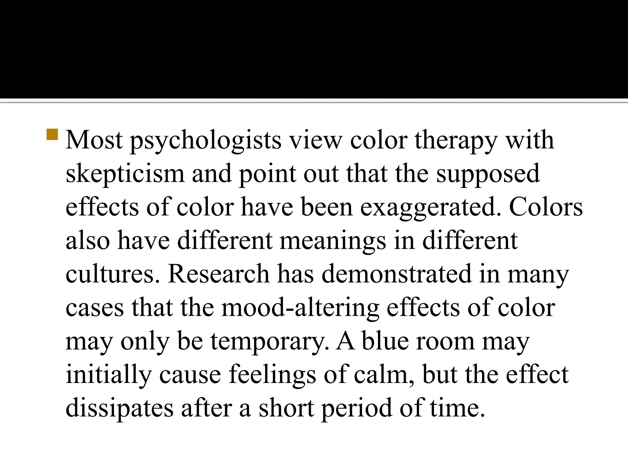 Colours and moods(Psychology) | PPTX