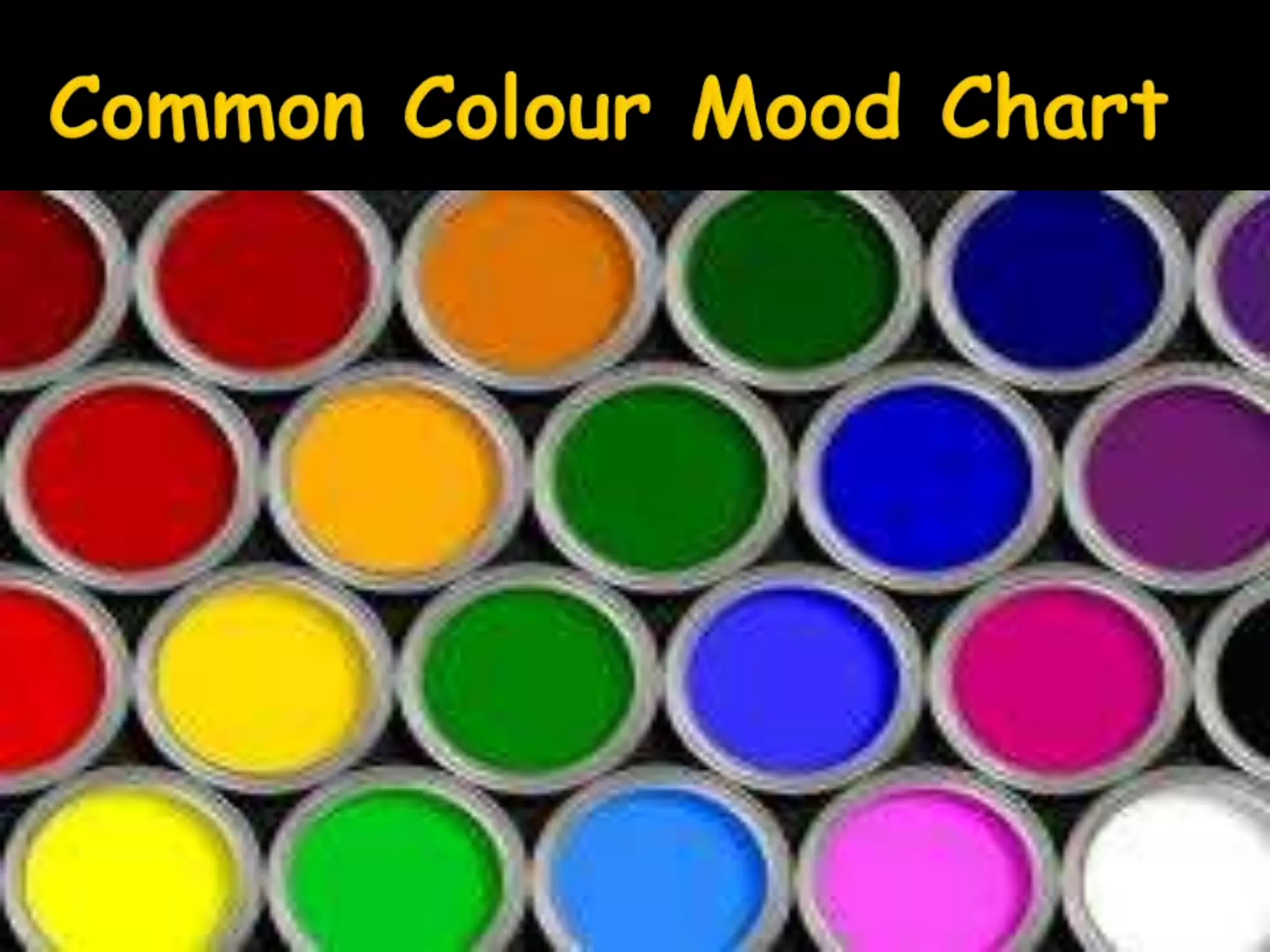 Colours and moods(Psychology) | PPTX