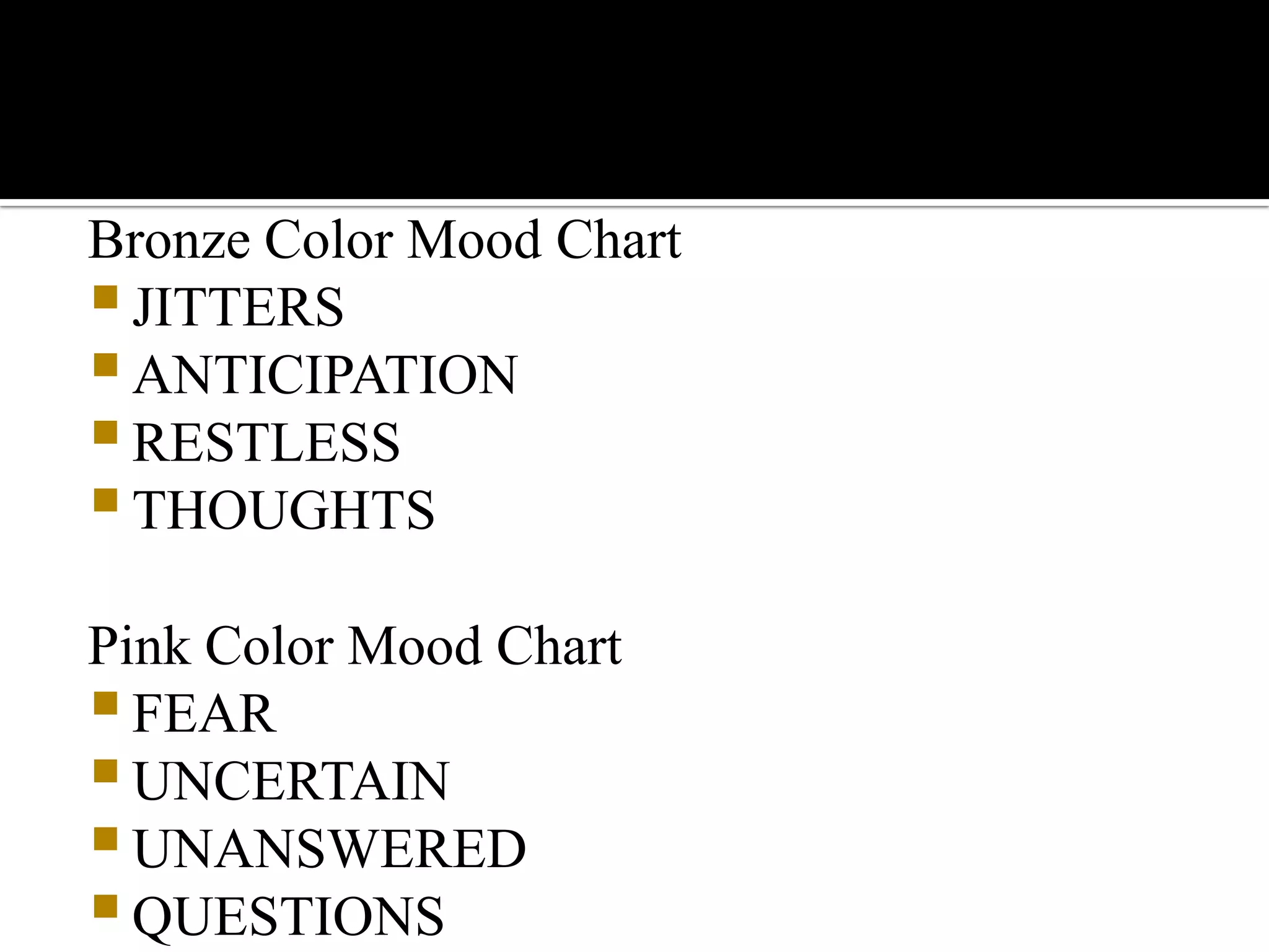 Colours and moods(Psychology) | PPTX
