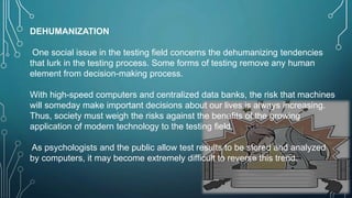 ETHICAL STANDARDS IN TESTING. | PPTX