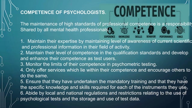 ETHICAL STANDARDS IN TESTING. | PPTX | Standardized Testing ...