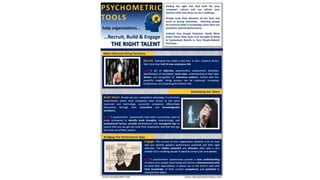Psychometric Tool | PPTX | Resume Writing and Advice | Job Search