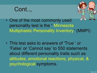 PSYCHOMETRIC ASSESSMENT OF PERSONALITY.pptx