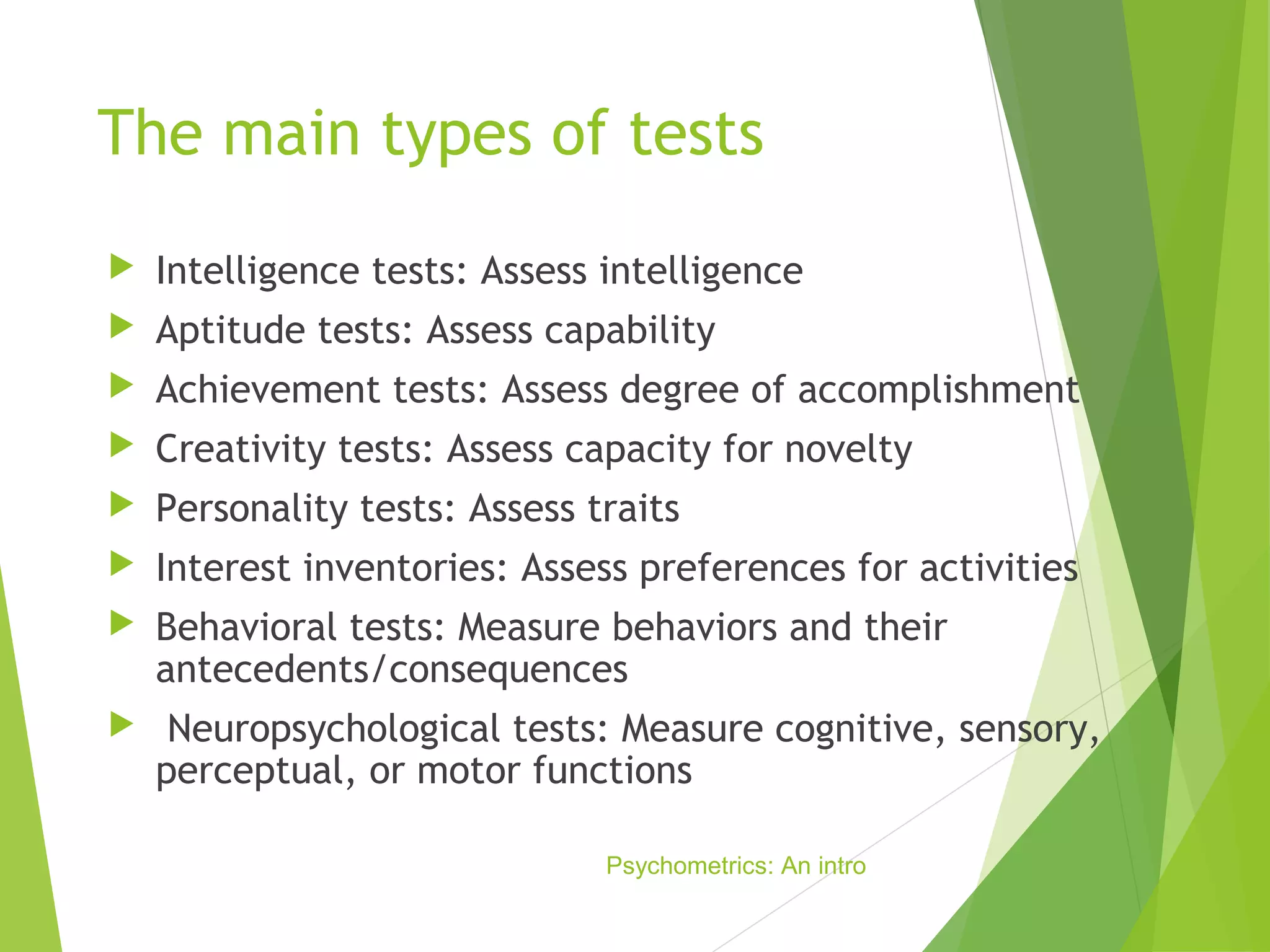 Psychometric testing certification introduction | PPT
