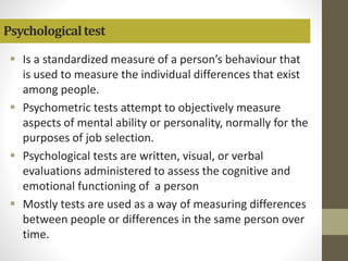 psychometrics chapter one.pptx