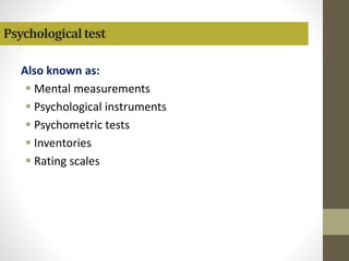 psychometrics chapter one.pptx