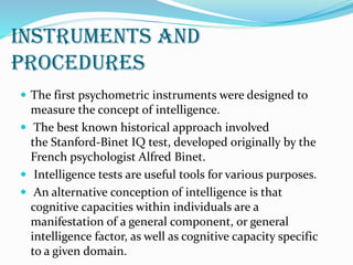 Psychometrics ppt | PPTX