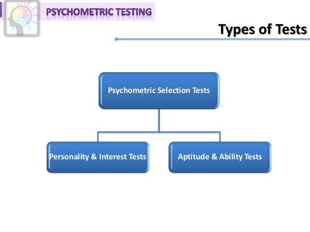 Psychometric testing
