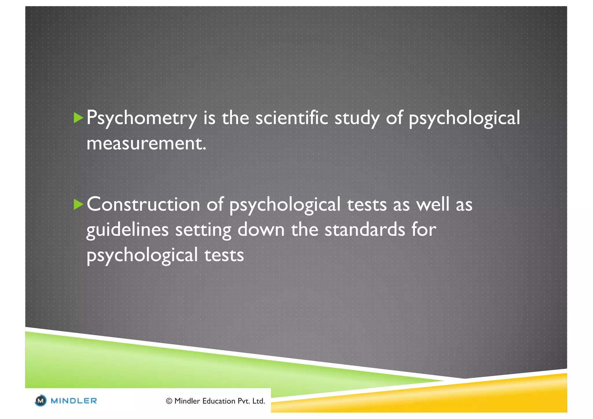 Psychometric testing | PPT