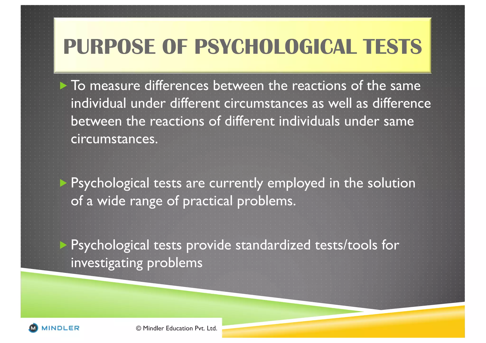 Psychometric testing | PPT