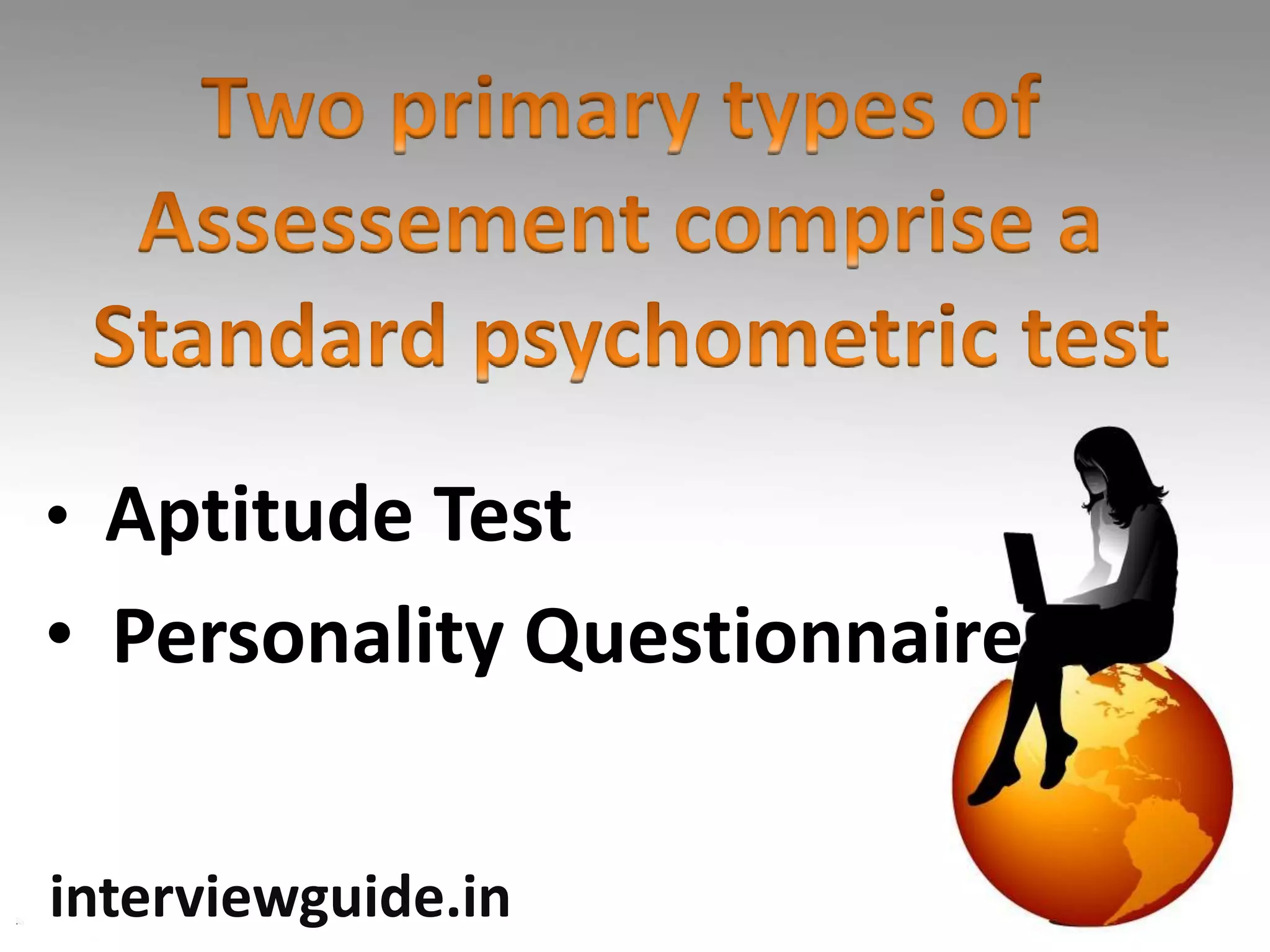 Psychometric tests | PPT