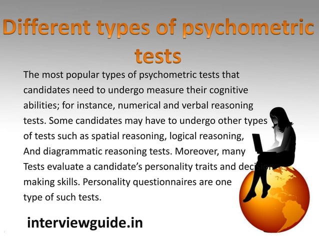 Psychometric tests | PPT