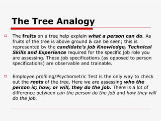 Psychometric Test to understand Behavior | PPT