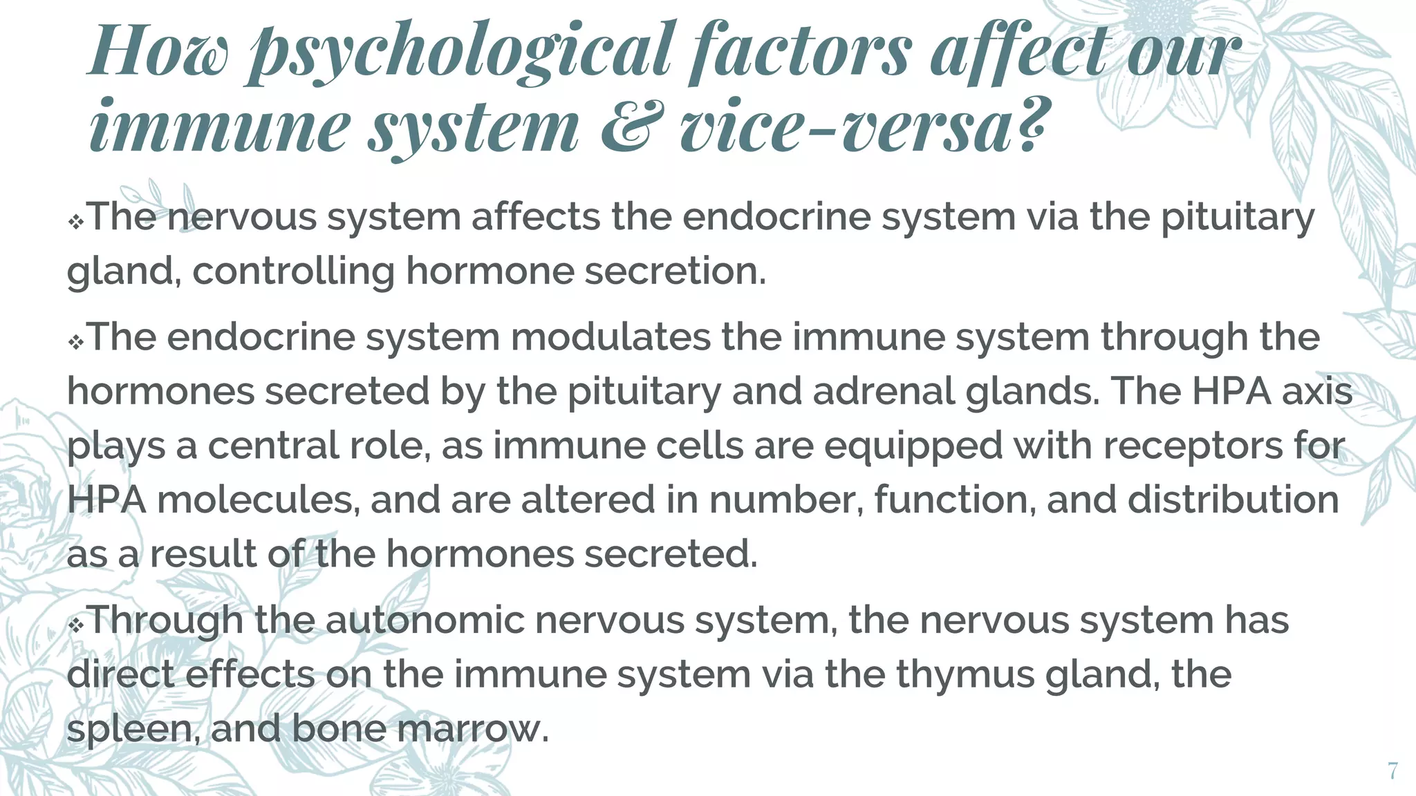 Psychoneuroimmunology | PDF