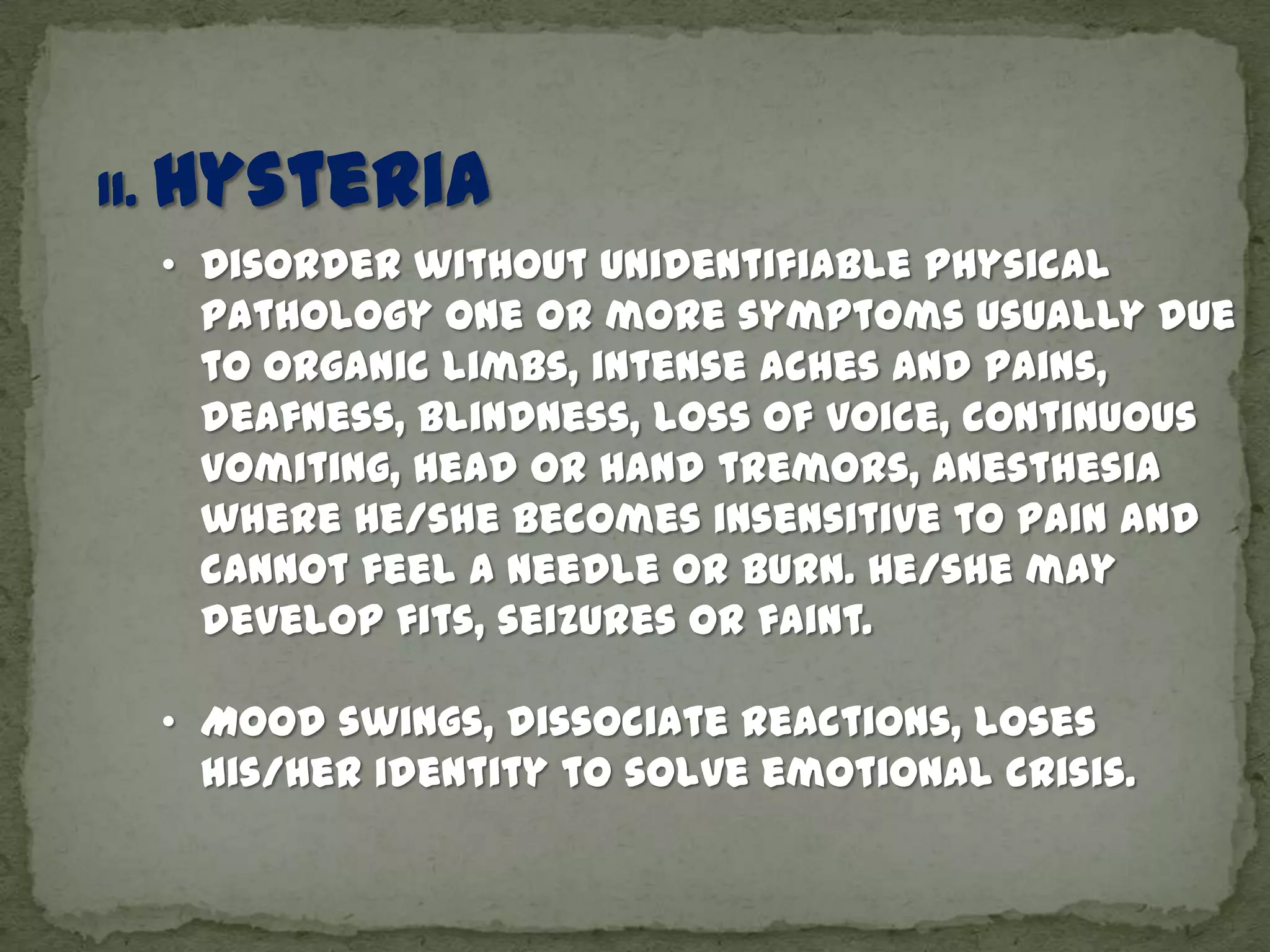 Psychoneurosis | PPTX