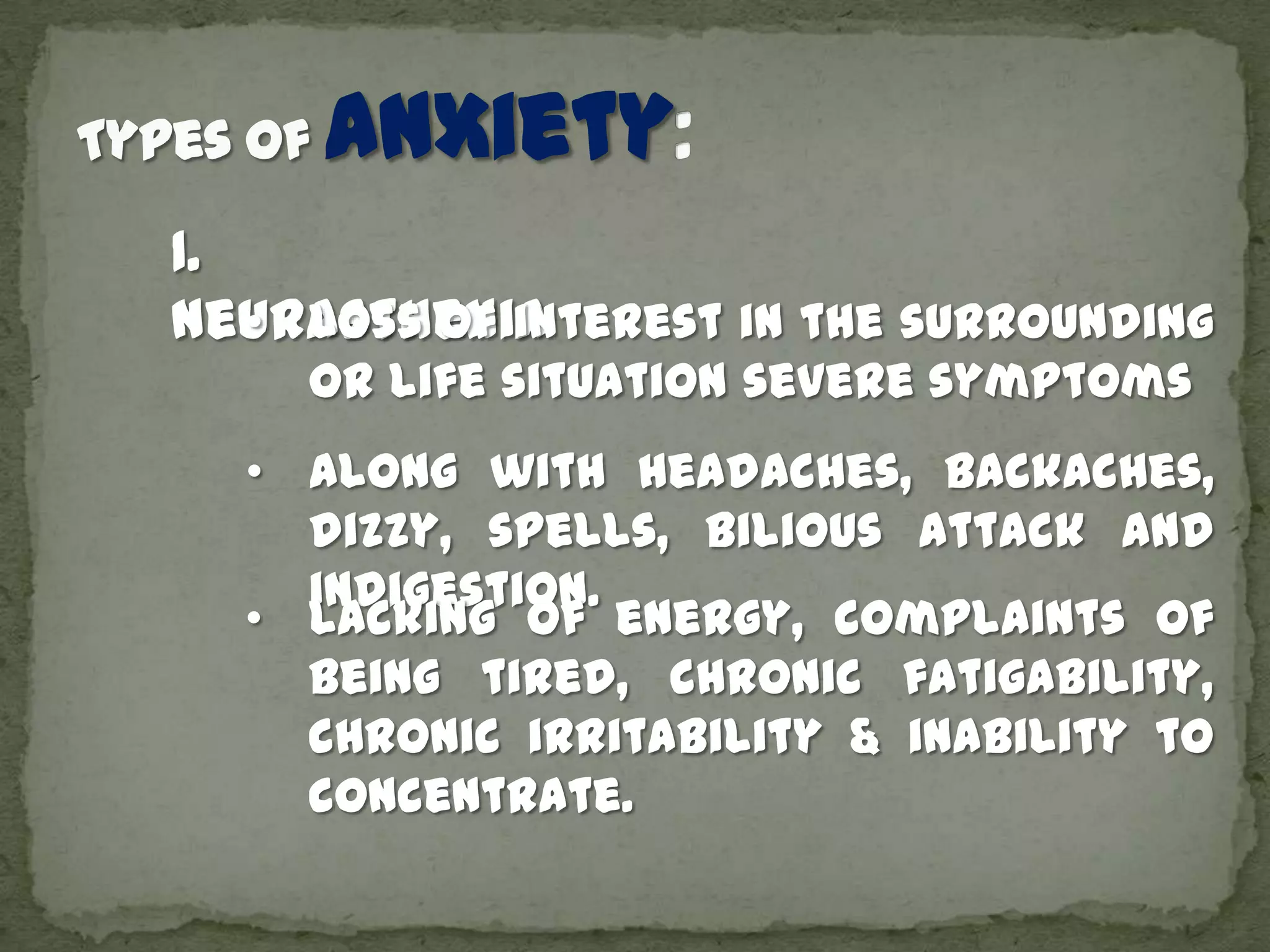 Psychoneurosis | PPTX