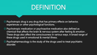 Psycho Pharmacology v INTRODUCTION.pptx