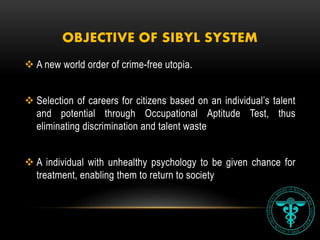 Psycho Pass- A Review on Sibyl System | PPTX