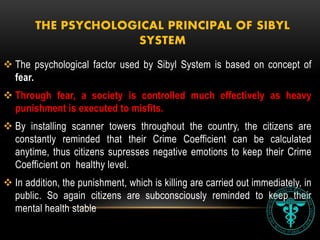 Psycho Pass- A Review on Sibyl System | PPTX