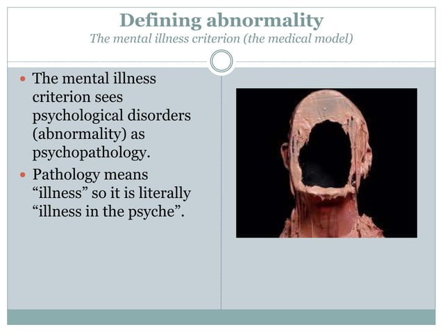 normality and pathology | PPTX | Mental Health | Diseases and Conditions