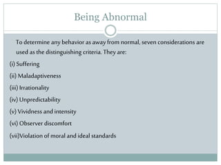 normality and pathology | PPTX