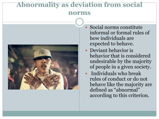 normality and pathology | PPTX
