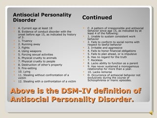 Psychopath Vs Sociopath Chart