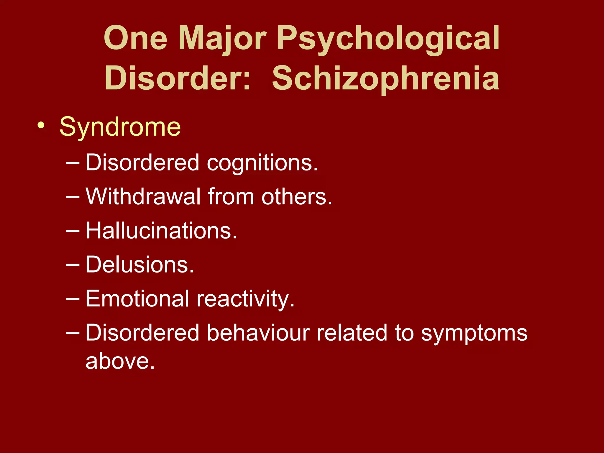 Psychopathology | PPT
