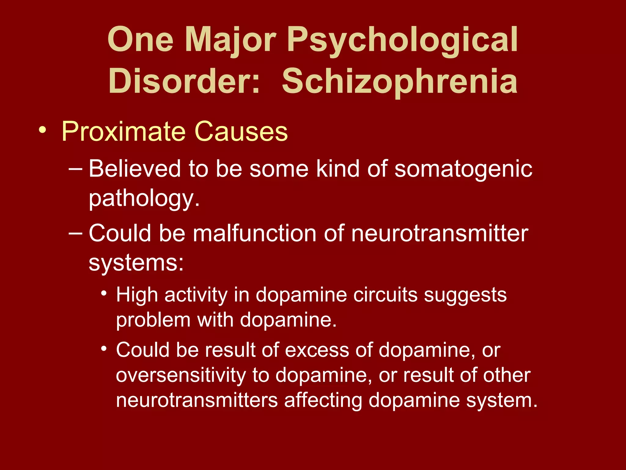 Psychopathology | PPT