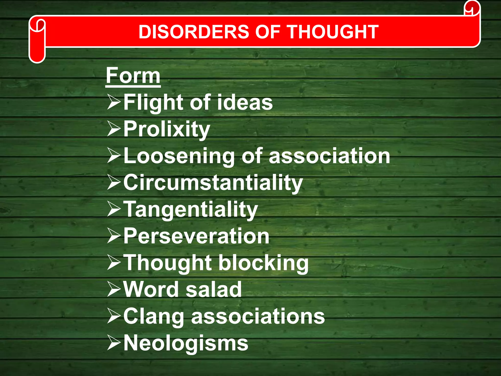 Psychopathology of mental disorders | PPTX