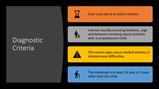 Pedophiliic disorder | PPTX