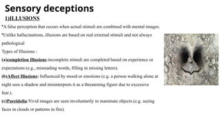 PSYCHOPATHOLOGY OF PSYCHIATRIC ILLNESSES | PPTX