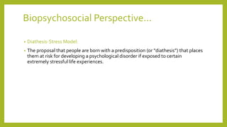 Psychopathology/ Abnormal | PPTX
