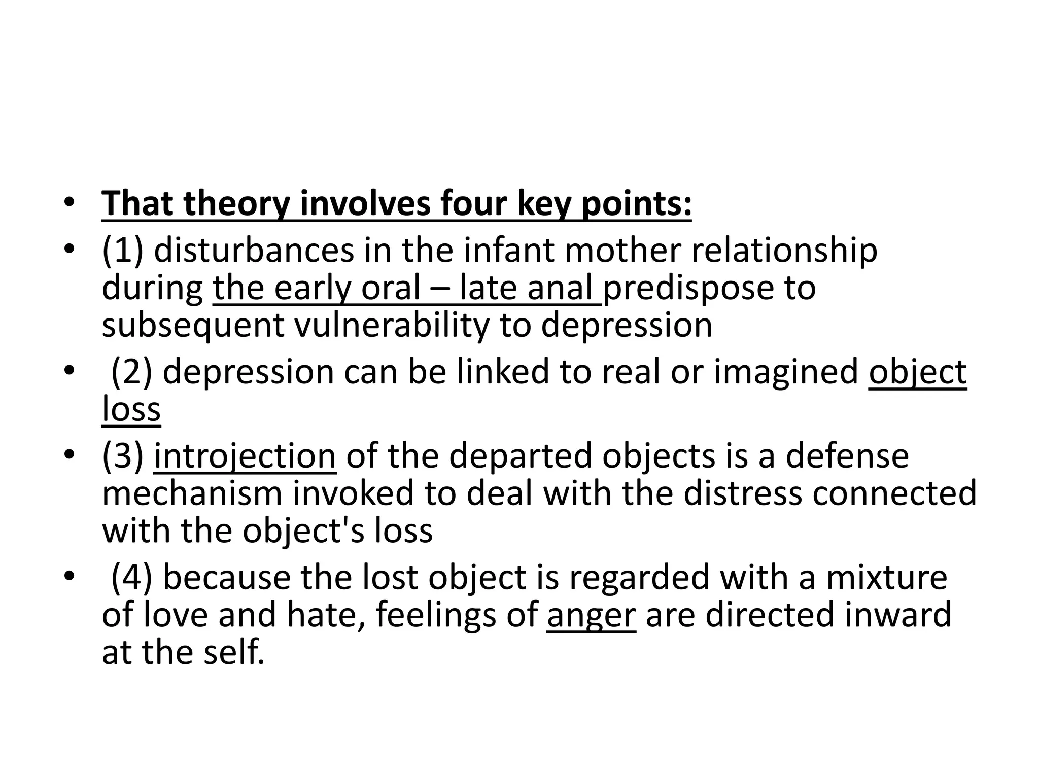 Psychopathology depression | PPTX