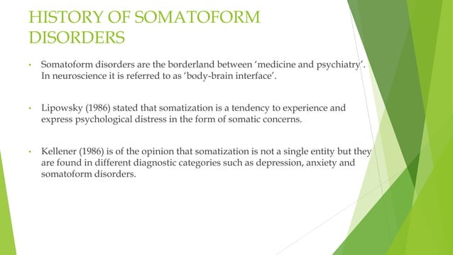 Psychopathology of Somatoform Disorders | PPTX | Mental Health ...