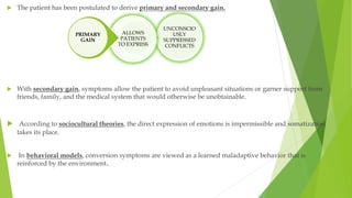 Psychopathology of Somatoform Disorders | PPTX