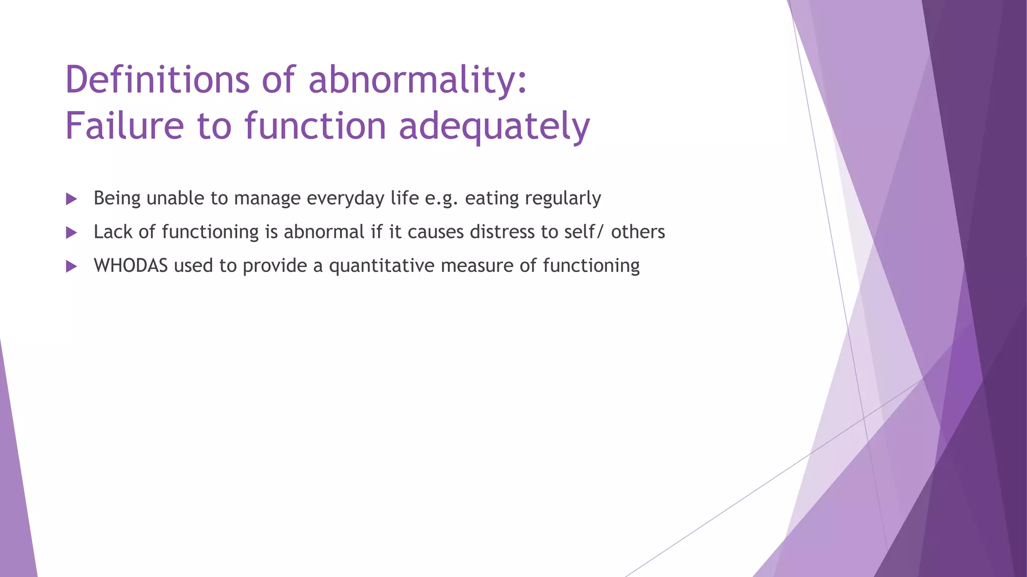 Psychopathology revision notes | PPTX