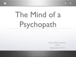 Psychopathy | PPT