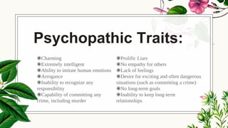 Psychopathy | PPTX