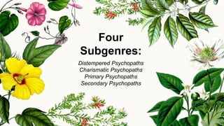 Psychopathy | PPTX