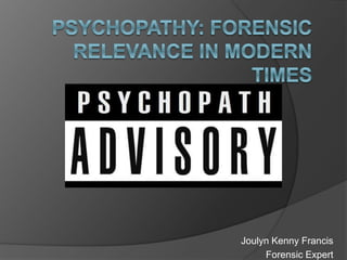 Psychopathy | PPTX