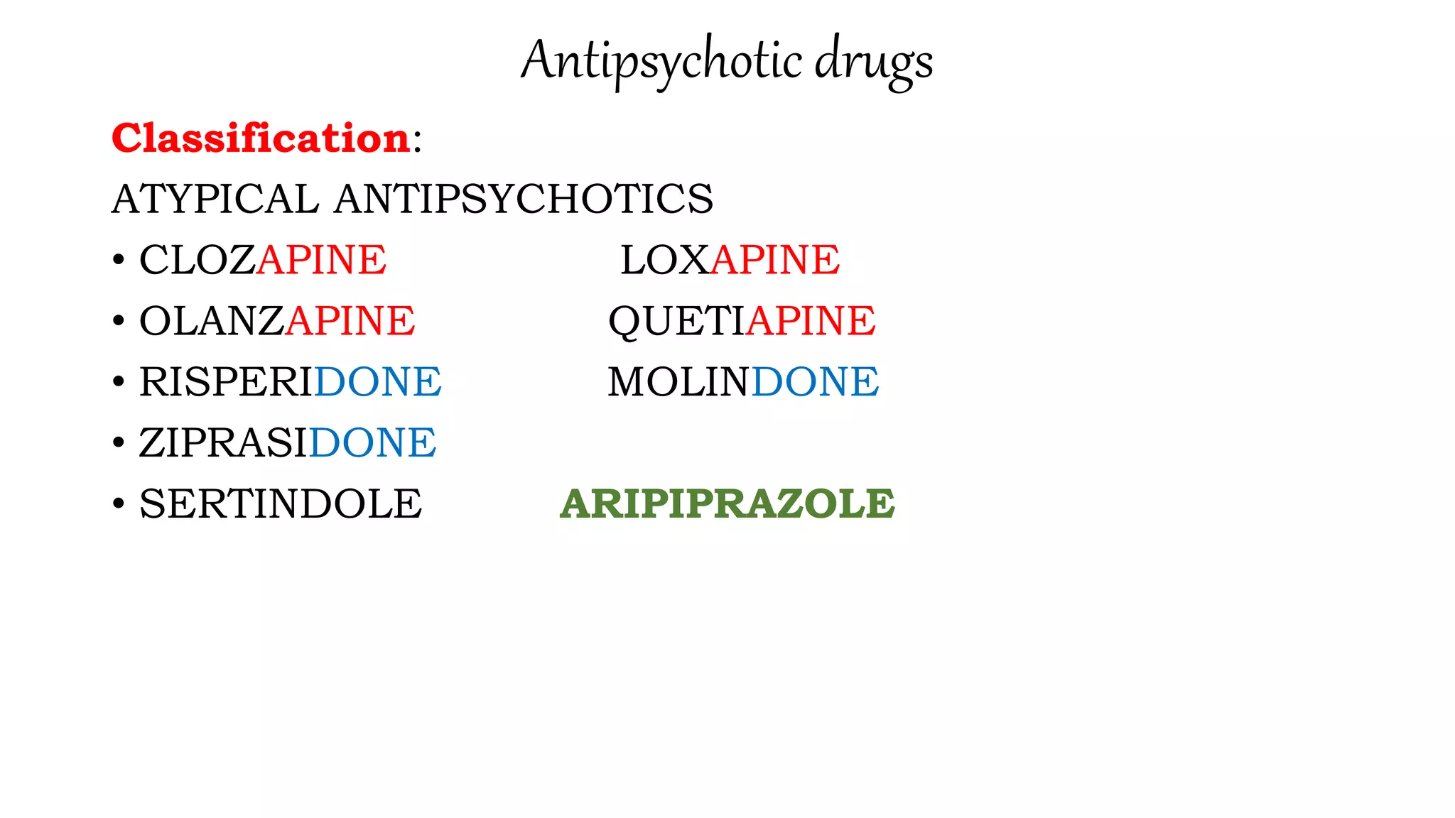 Psychopharmacology | PPTX