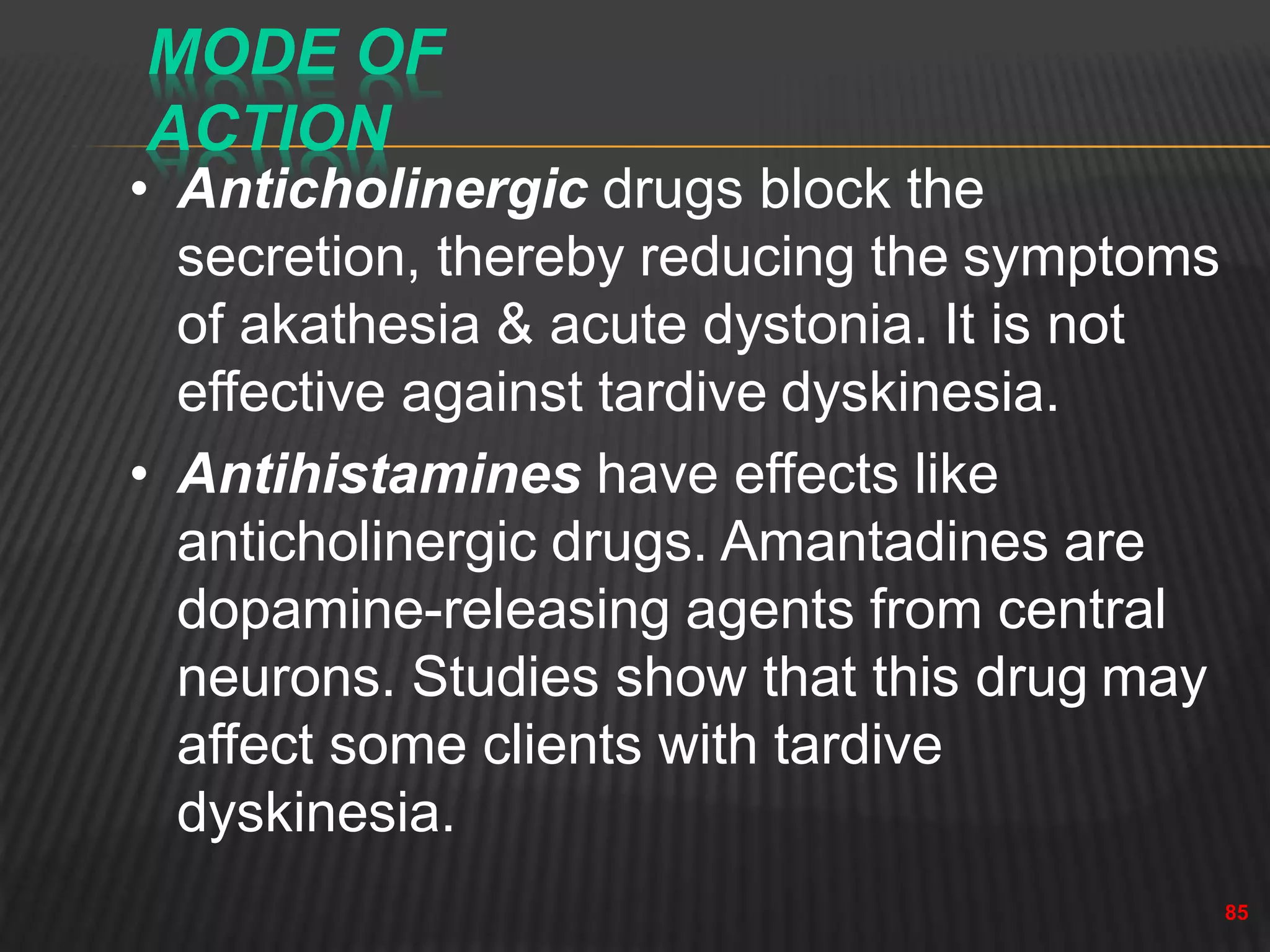 Psychopharmacology | PPTX