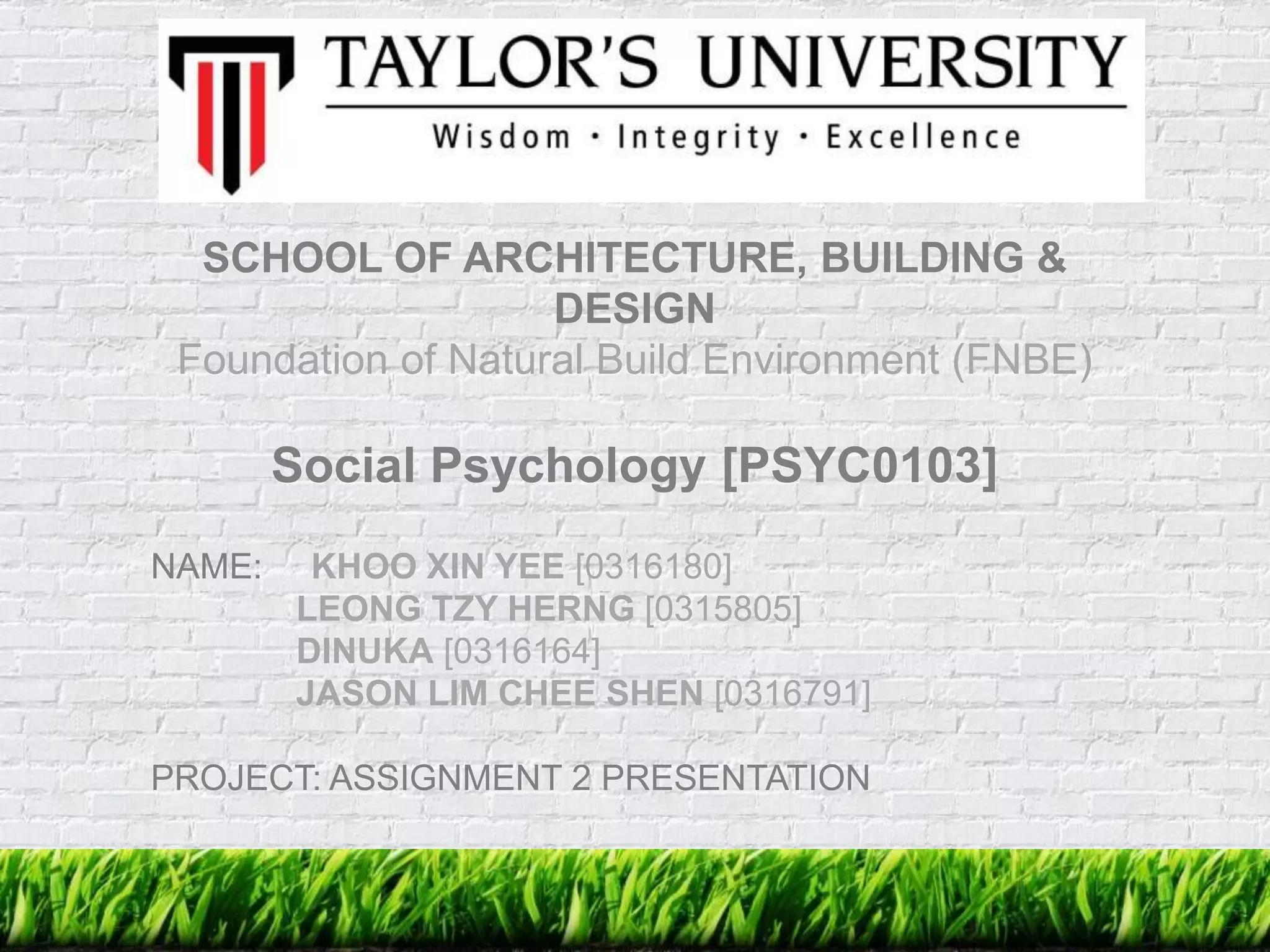 Psycho presentation | PPTX